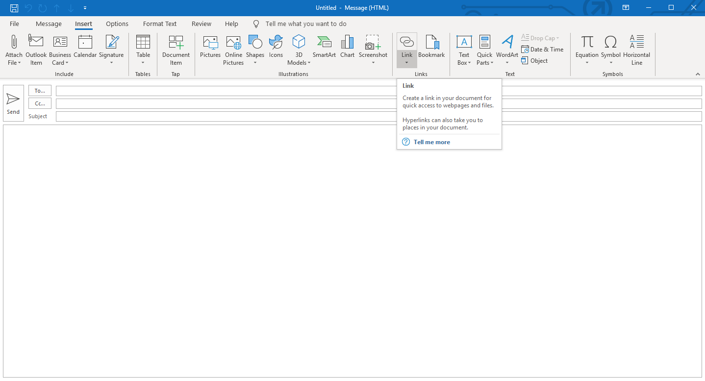 Hyperlinks opmaken in Microsoft Outlook | eformity Hyperlinks opmaken in Microsoft Outlook | eformity