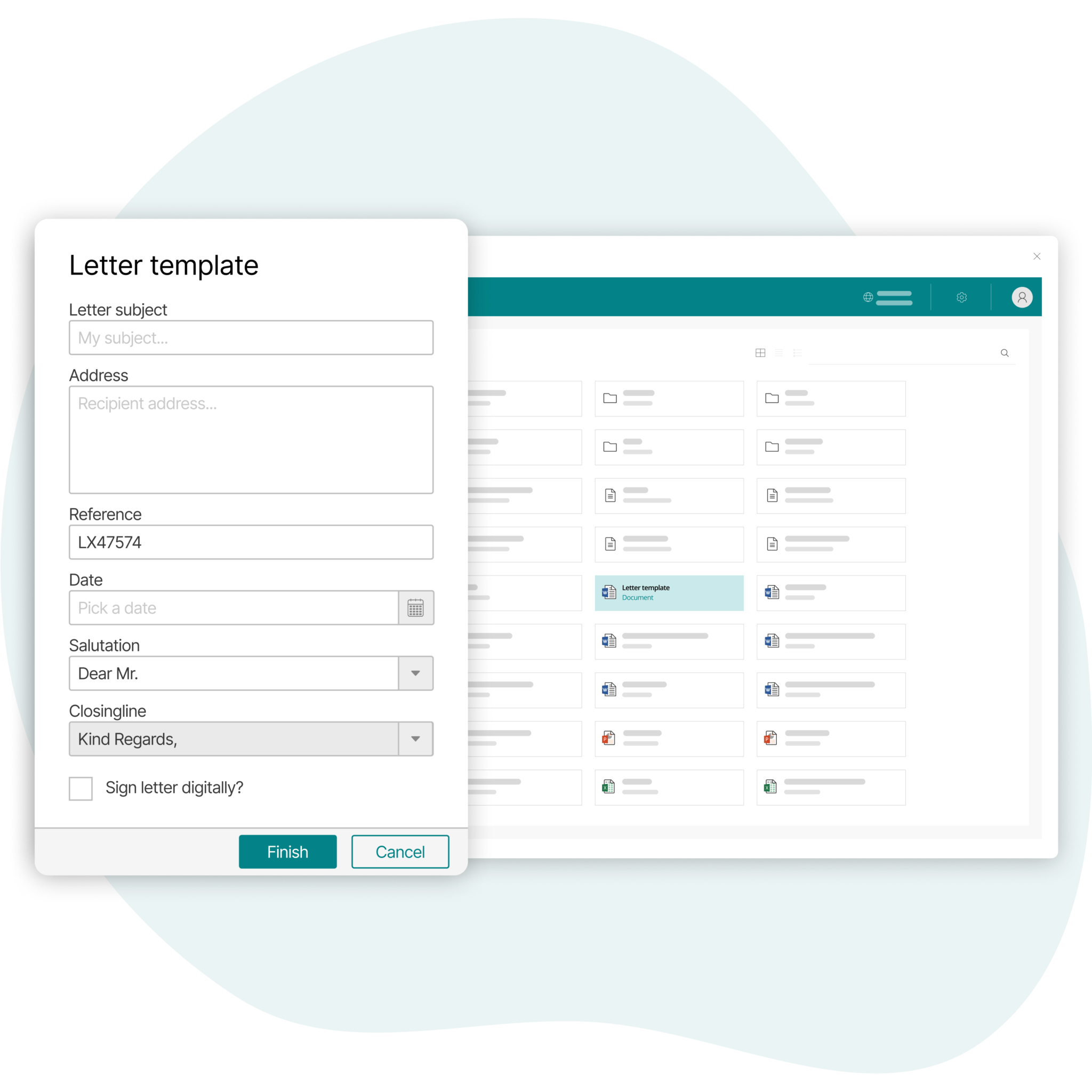 Microsoft SharePoint | Easy template management | eformity